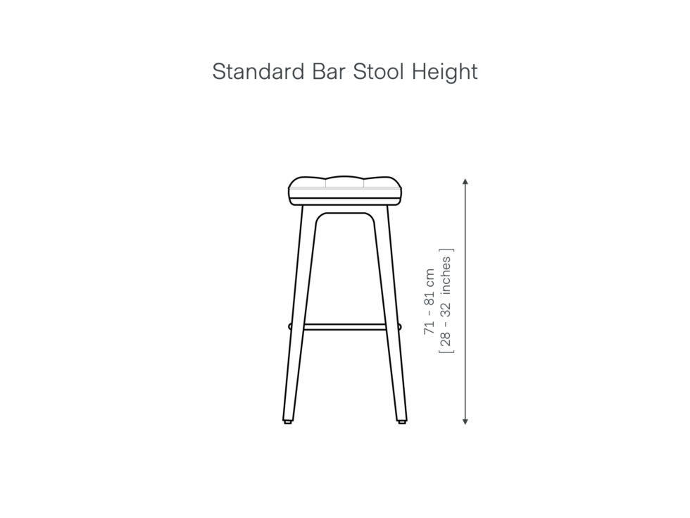 Standard Chair And Table Heights In The UK | Grain & Frame