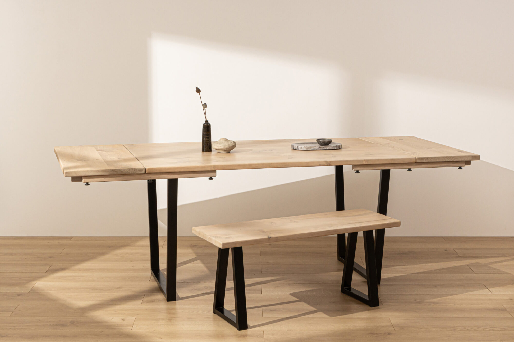 Light Industrial Tables - Use Our Online Table Builder | Grain & Frame