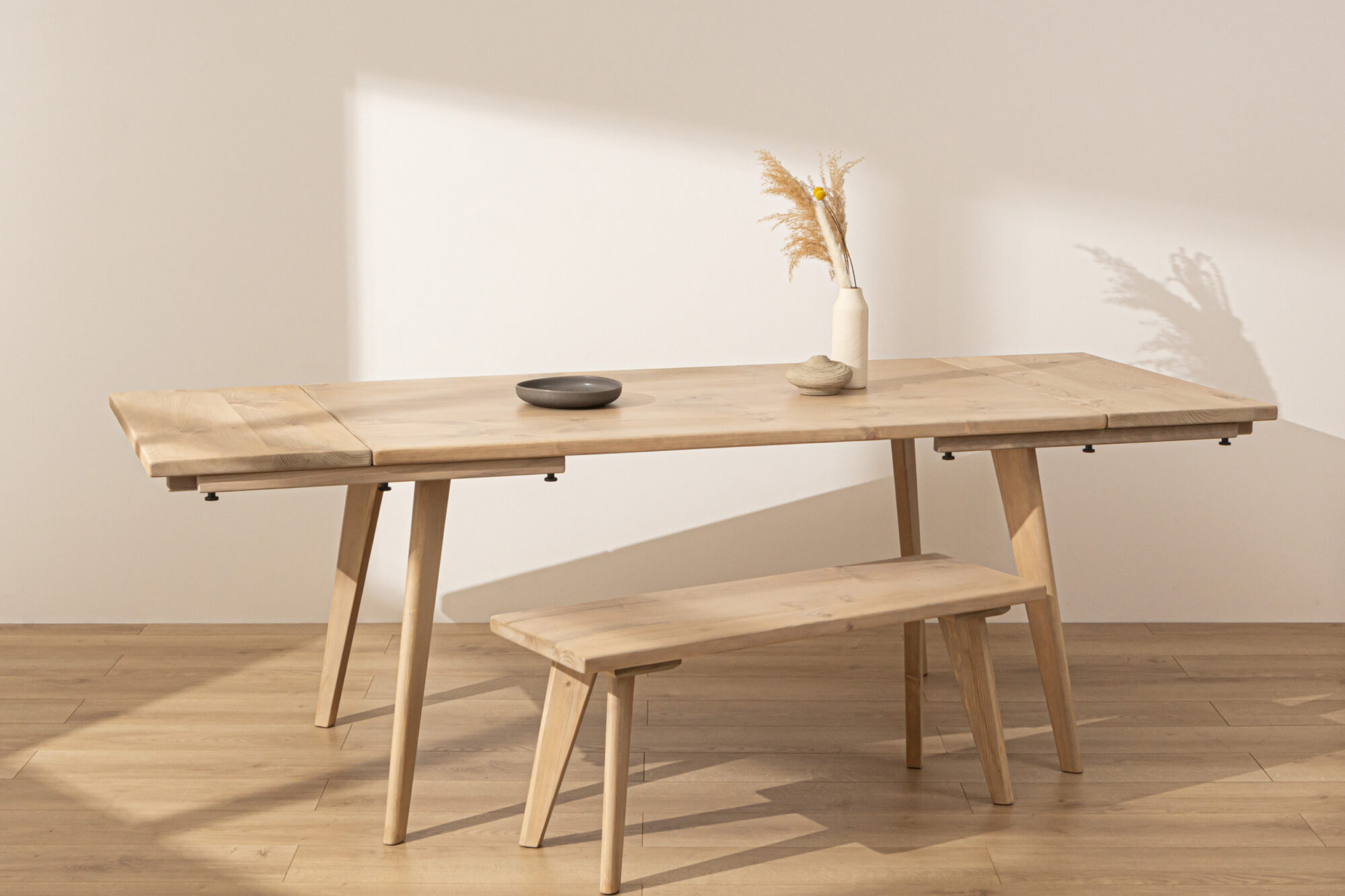 Custom Extendable Light Scandinavian Tables - Use Our Online Table ...