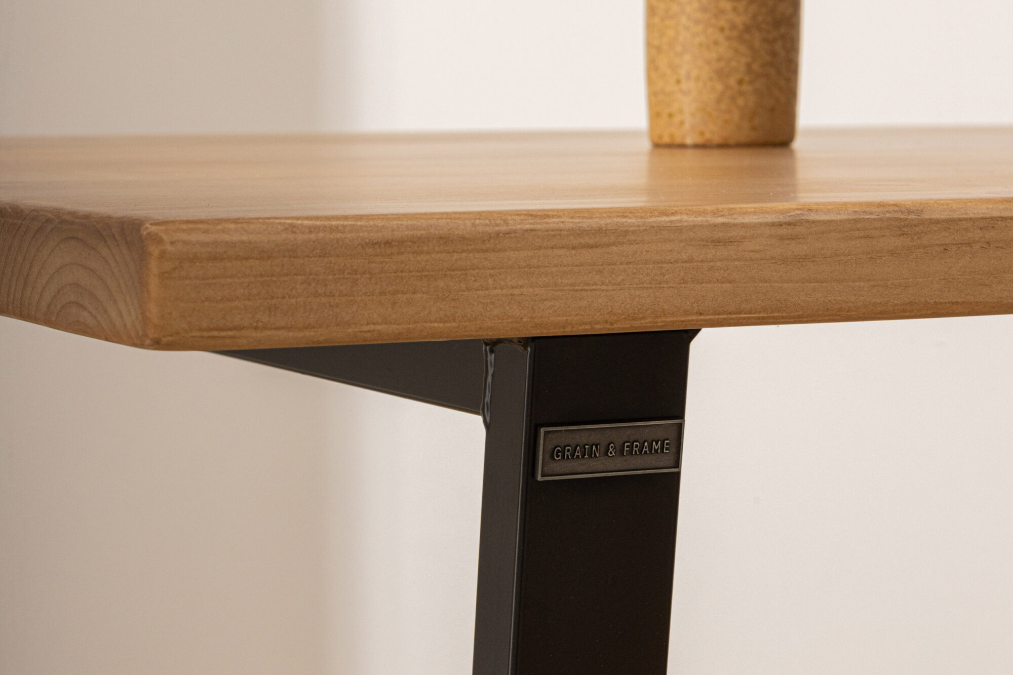 Natural Industrial Tables - Use Our Online Table Builder | Grain & Frame