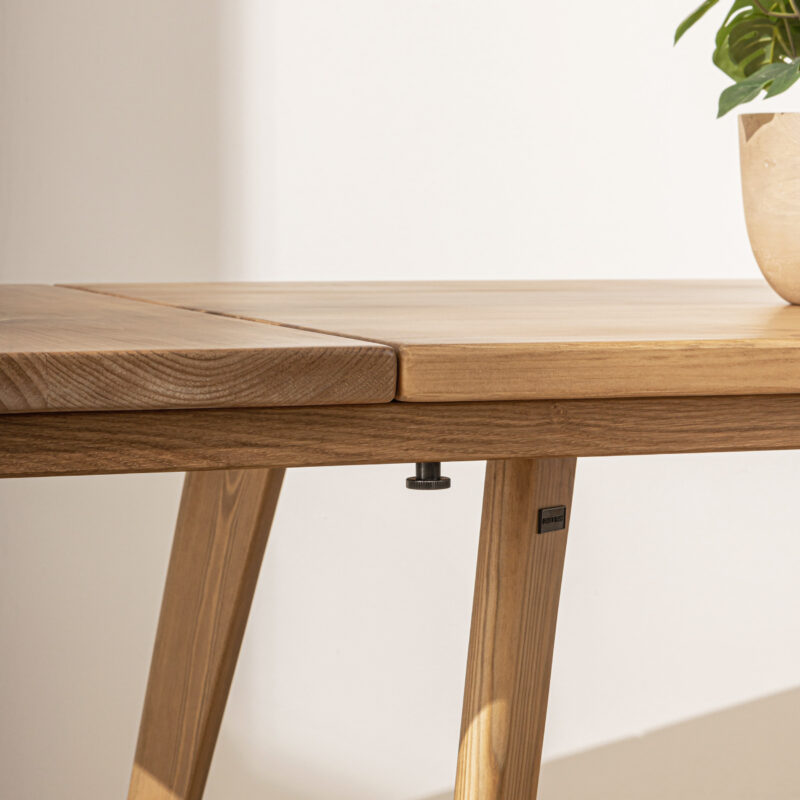 Extendable Natural Scandinavian Tables - Use Our Online Table Builder ...