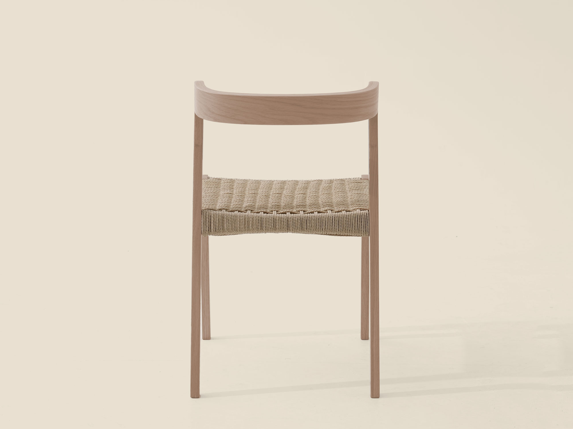 Light Solid Oak Scandinavian Dining Chair | Grain & Frame